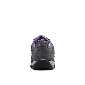 Columbia Women's Redmond V2 Waterproof, Ti Grey Steel/Plum Purple, 10
