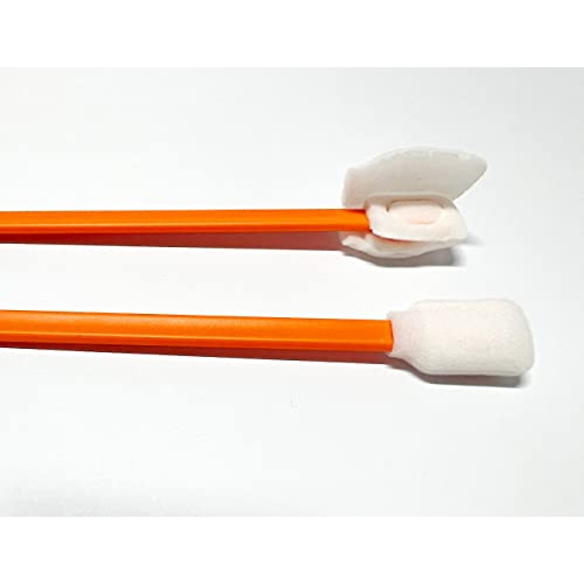 Wellgler's 5.11" Foam Cleaning swabs, for Electronics, Cameras, Optical Lenses or Inkjet Printers, Print Heads Cleaning（50pcs）
