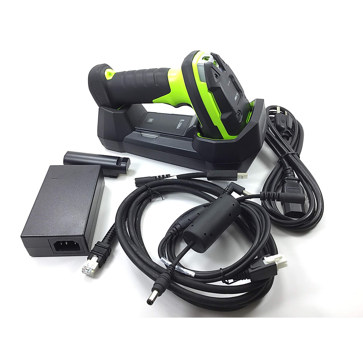 Zebra DS3678-SR (Standard Range) Ultra-Rugged Industrial Grade Cordless Barcode Scanner/Linear Imager Kit (2D, 1D, PDF417, QR Code, Postal Codes), Bluetooth, FIPS, Vibration Motor, IP67 Sealing