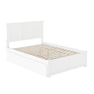 AFI Madison Platform Bed with Footboard & Trundle