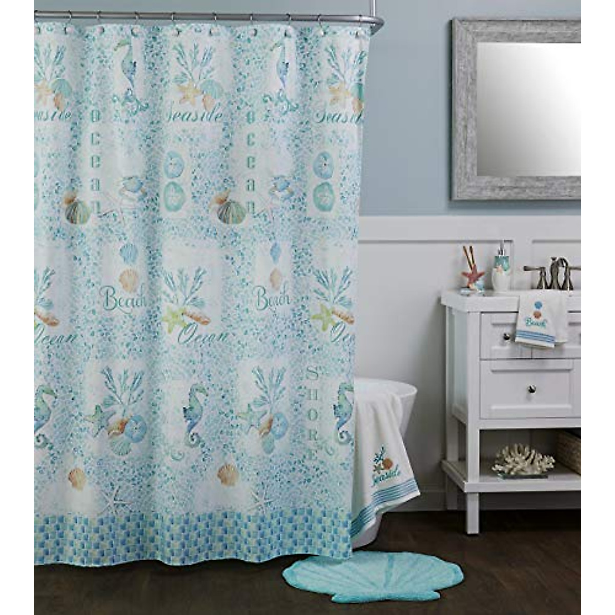 SKL Home by Saturday Knight Ltd. South Seas 2-Piece Hand Towel Set, White