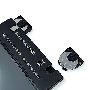 Iljin Display Auto-Darkening Welding Helmet Replacement Cartridge Lens, Solar and Battery, Cartridge 5.24 x 4.5 x 0.39