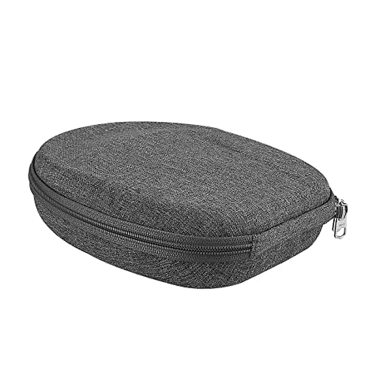 Geekria Shield Headphones Case Compatible with Bose QC45, NC 700, QC35, QC25, QC15, QC SE Case, Replacement Hard Shell Travel Carrying Bag with Cable Storage (Dark Grey)