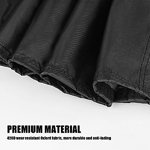 Guisong Outdoor Bar Table Cover, Protective Cover for Outdoor Console Table/Bar Height Table/Metal Outdoor Bar Table/Outside Bar for Patio-48.5" x 16" x 38"