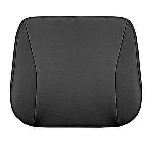 AKRacing Footstool with PU Leather, Height Adjustable with Wheels, Ottoman Foot Rest for Office and Gaming Chairs - PC; Mac; Linux, Black, (AK-Stool-BK)