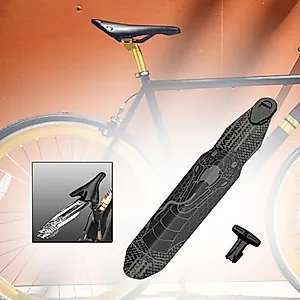 Aosekaa Bicycle Bike Mudguard Cycling Tire Lightweight Splash Narrow for Mountain Bikes Folding Bikes, Style E