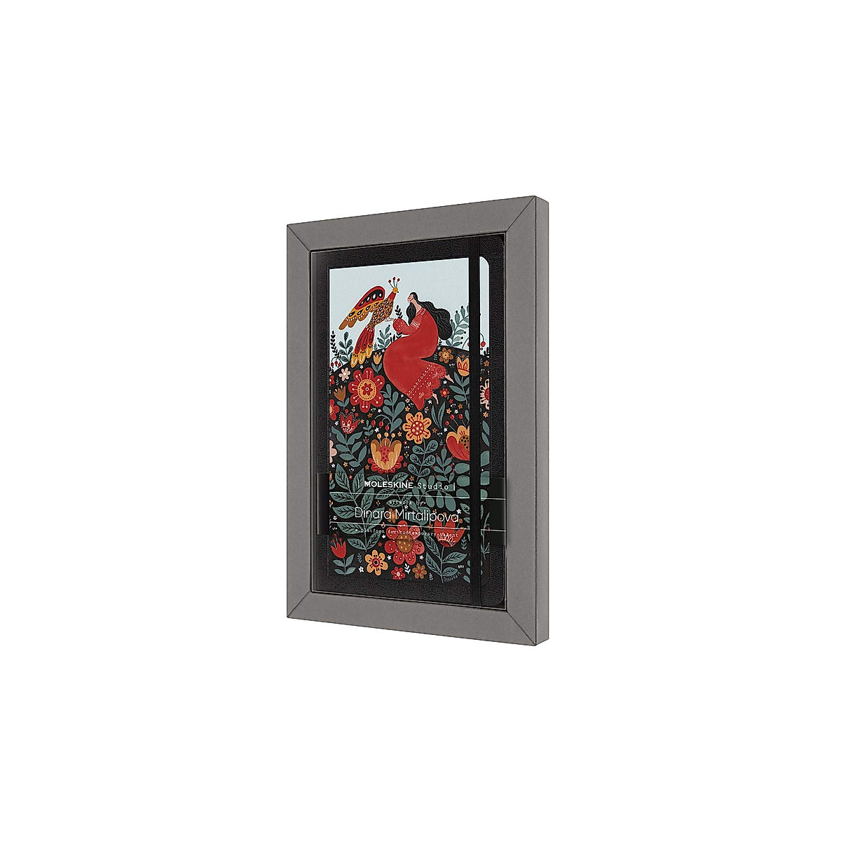Moleskine Limited Edition Studio Collection Notebook, Hard Cover, Large (5" x 8.25"), Plain/Blank, Dinara Mirtalipova, 240 Pages