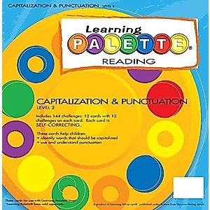 2nd Grade Reading Learning Palette Capitalization and Punctuation