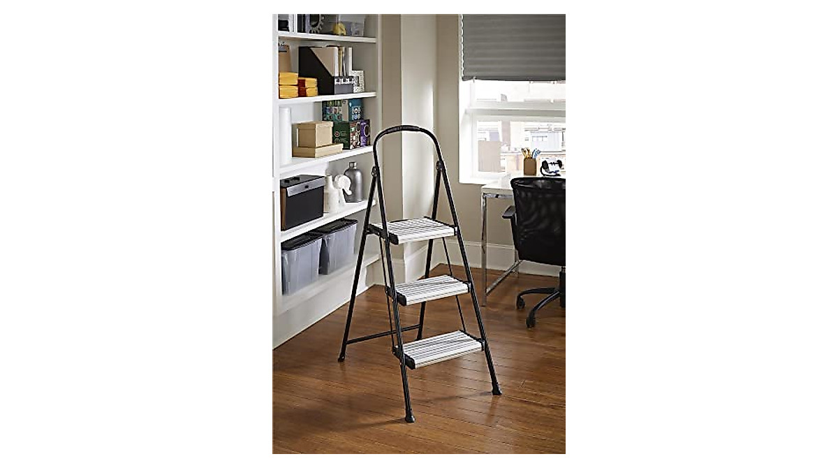 COSCO 3 Step Folding Step Stool - Lightweight, Durable