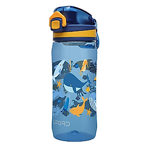 Opard 17oz Kids Water Bottle with Leak Proof Flip-Top Lid, Reusable BPA-Free Tritan for School and Travel