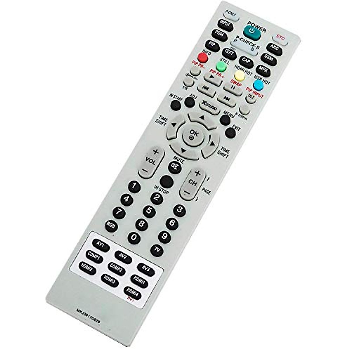 MKJ39170828 Replace Factory SVC Remocon Service Remote Control Compatible with LG LCD LED TV DU-27FB32C DU27FB32C