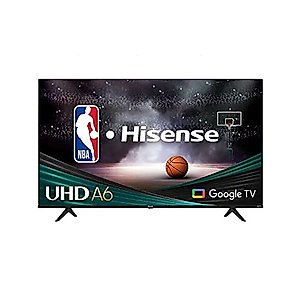 Hisense 50" Class A65H Series 4K UHD LED Android Smart TV 50A65H
