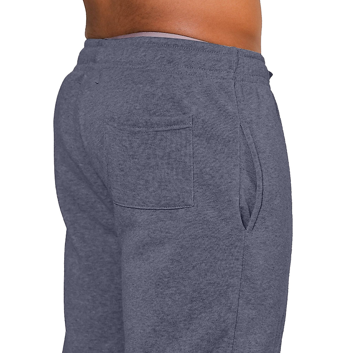 UNIQUE STYLES ASFOOR Elastic Bottom Baggy Sweatpants for Men, Soft Men’s Lounge Pants, Lightweight Men’s Athletic Pants, Fleece Sweat Pants with Pockets, Workout Joggers for Men | Charcoal - Large