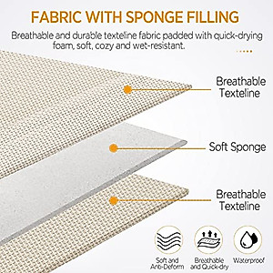 Yaheetech Patio Chaise Lounge, All Weather Outdoor Lounge with Wheels, Five-Position Adjustable Recliner for Patio Pool Beach Yard(1PC Beige)