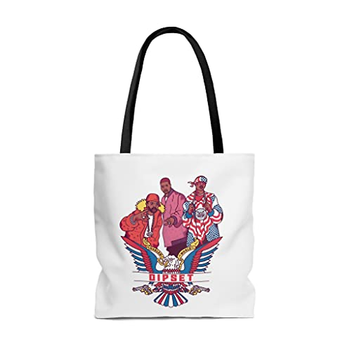 Dipset Aesthetic Forever Tote Bag for Women and Men Beach Bag Shopping Bags School Shoulder Bag Reusable Grocery Bags