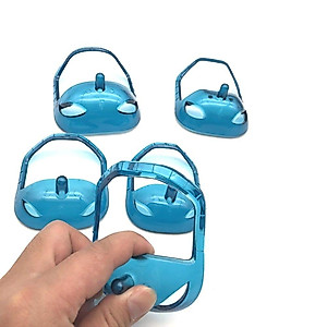 Sasha Square Goatee Shaper for Men, Beard Grooming Kit for Men, Barber Accessories, Beard Shaper for Men, Saves Time & Gives You Perfect Symmetric Beard (Blue)