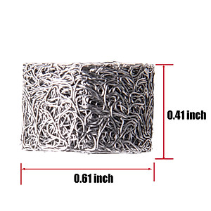 Tool Daily 1.1 mm Orifice for Foam Cannon and Foam Maker, Replacement Thread Nozzle and Mesh Filter for Snow Foam Lance, 3000 PSI