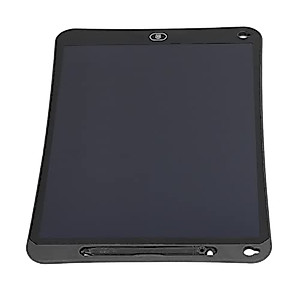 Gaeirt LCD Writing Tablet, Electronic Doodle Board One Click Clear Eye Protection Lightweight 15inch for Kids for Drawing for Doodling(Black, 15 Inch Color Screen)