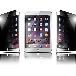 [BISEN] Fit For iPad Air (2019), iPad Air 3, iPad Pro 10.5 Privacy Screen Protector Tempered Glass, Anti-Spy Screen, Anti-Scratch, Anti-Shock