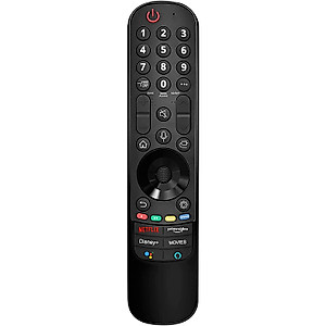 Magic Remote Control for LG TVs, Universal Remote Replacement for LG LED OLED LCD 4K UHD Smart TV (No Voice Search, NO Voice Magic Pointer Function)