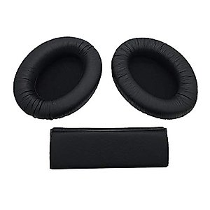 HD280 Ear Pads by AvimaBasics | Premium Replacement Earpads Cushions Cover Repair Parts for SENNHEISER HD280, HD280-Pro, HD281, HMD280, HMD281 Headphones Headset (Earpads & Headband Kit)