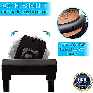 GOWITH Magnetic Tablet & Cell Phone Holder, Mobile Phone Stand, Lazy Bracket for Table, Bed, Car & Bike, Adjustable Rotating Gooseneck Mount with Flexible, Collapsible and Portable Design