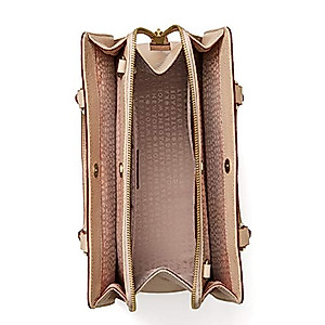 Kate Spade Lise Mulberry Street Leather Crossbody Bag Purse Handbag style # wkru4002 (warm beige)