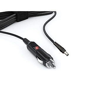 (Taelectric) Car Auto Charger+AC Power Adapter Cord for DBPower PD158 14" Portable DVD Player