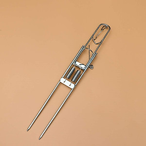 BESPORTBLE Auto Fishing Rod Holder Automatic Spring Fishing Rod Folding Holder Tip-Up Hook Setter