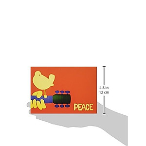 Nouvelles Images Peace Guitar Greeting Cards - 15 cards/16 envelopes