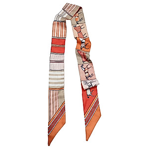 jeunecheval Purse Scarf for Women Bag Scarf Handbag Handle Accessory