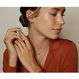 J'ADMIRE Horoscope Collection - Rhodium Clad Sterling Silver Cubic Zirconia Zodiac Constellation Symbol Ring (Taurus), Size 6