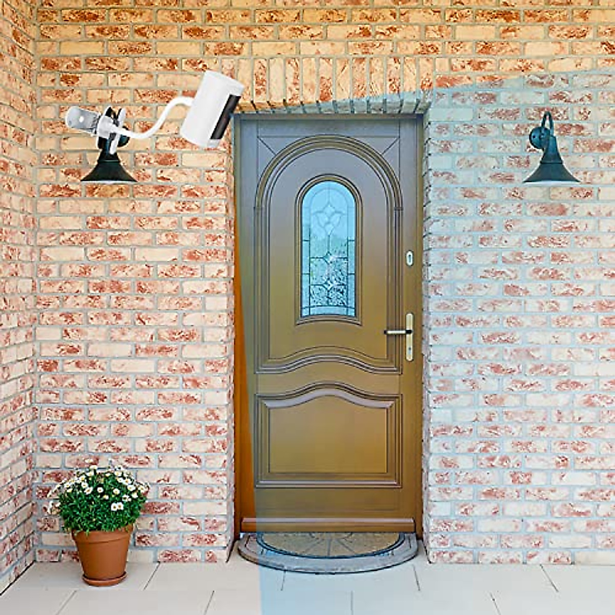 2Pack Flexible Clamp Mount Compatible with Stick Up Cam/Indoor Cam/Battery Cam,Flexible Long Gooseneck Arm Mounting Bracket No Tools or Wall Damage Required