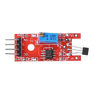 Gump's grocery 2PCS Hall Magnetic Standard Linear Module for Arduino AVR PIC KY-036