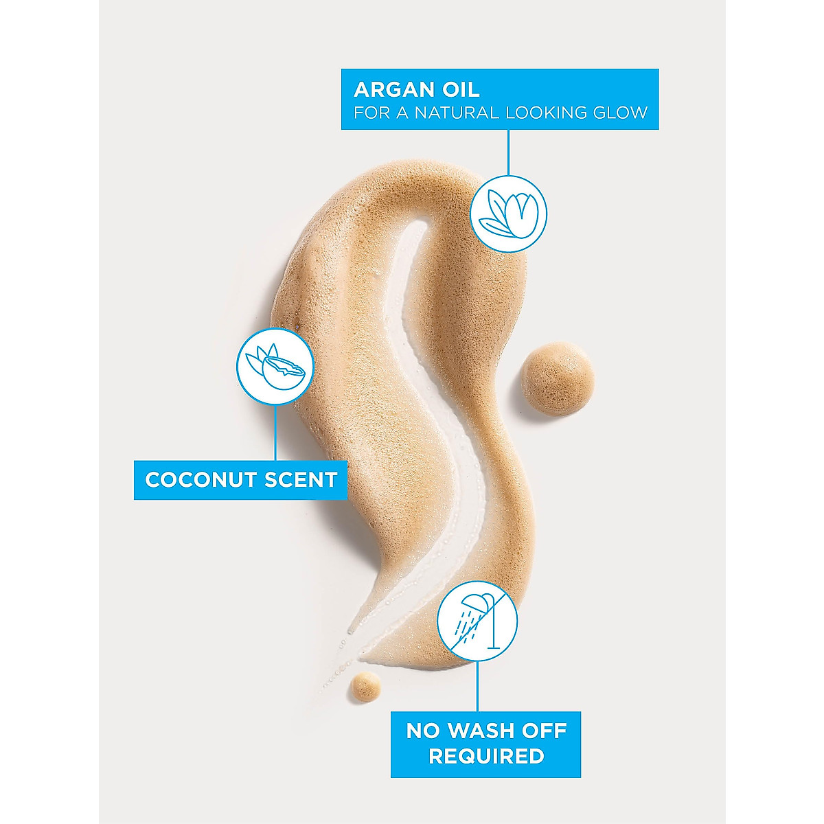 Bondi Sands Liquid Gold Self Tanning Foam | Lightweight + Quick Dry Foam Enriched with Argan Oil, Provides a Hydrated Streak-Free Tan | 6.76 Oz/200 mL