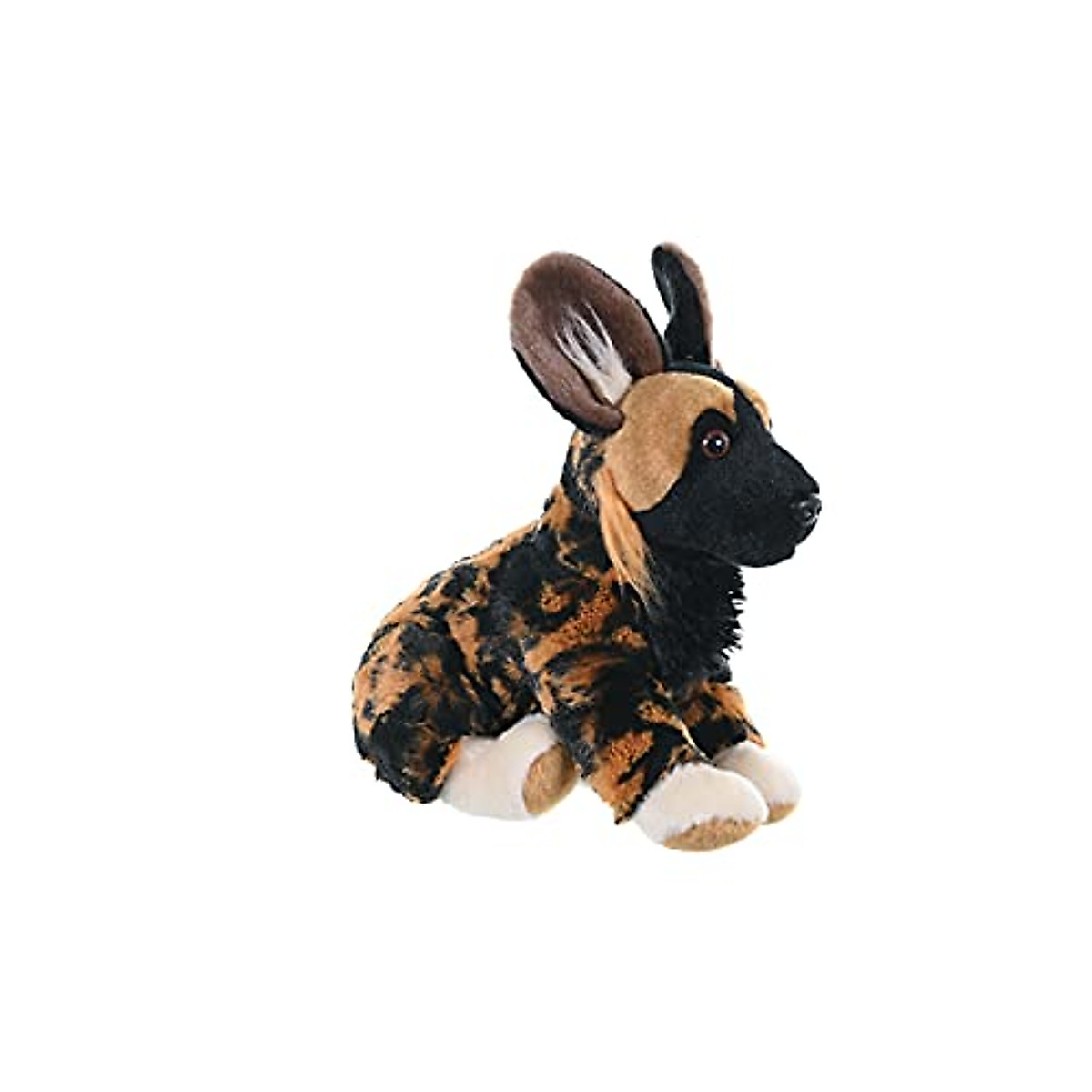 Wild Republic African Wild Dog Plush, Stuffed Animal, Plush Toy, Gifts for Kids, Cuddlekins 8 Inches