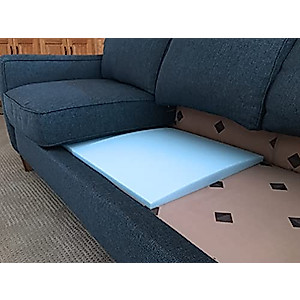 Original Curve Couch Sofa Seat Cushion Sag Repair Made in USA (Medium Firmness, Set of 2)