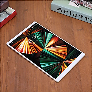 HD Tablet, 64GB ROM Dual SIM 100 to 240V 10in Tablet for Office (US Plug)