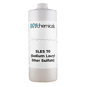 DIYChemicals | High Purity 70% Sodium Lauryl Ether Sulfate (SLES) (1 Quart (32 fl oz))