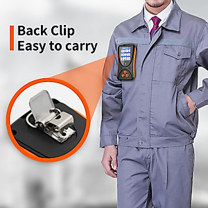 Geiger Counter Nuclear Radiation Detector,CHNADKS Upgraded Monitor Dosimeter,Rechargeable Beta Gamma X-ray Portable Handheld Radiation Monitor with LCD Display