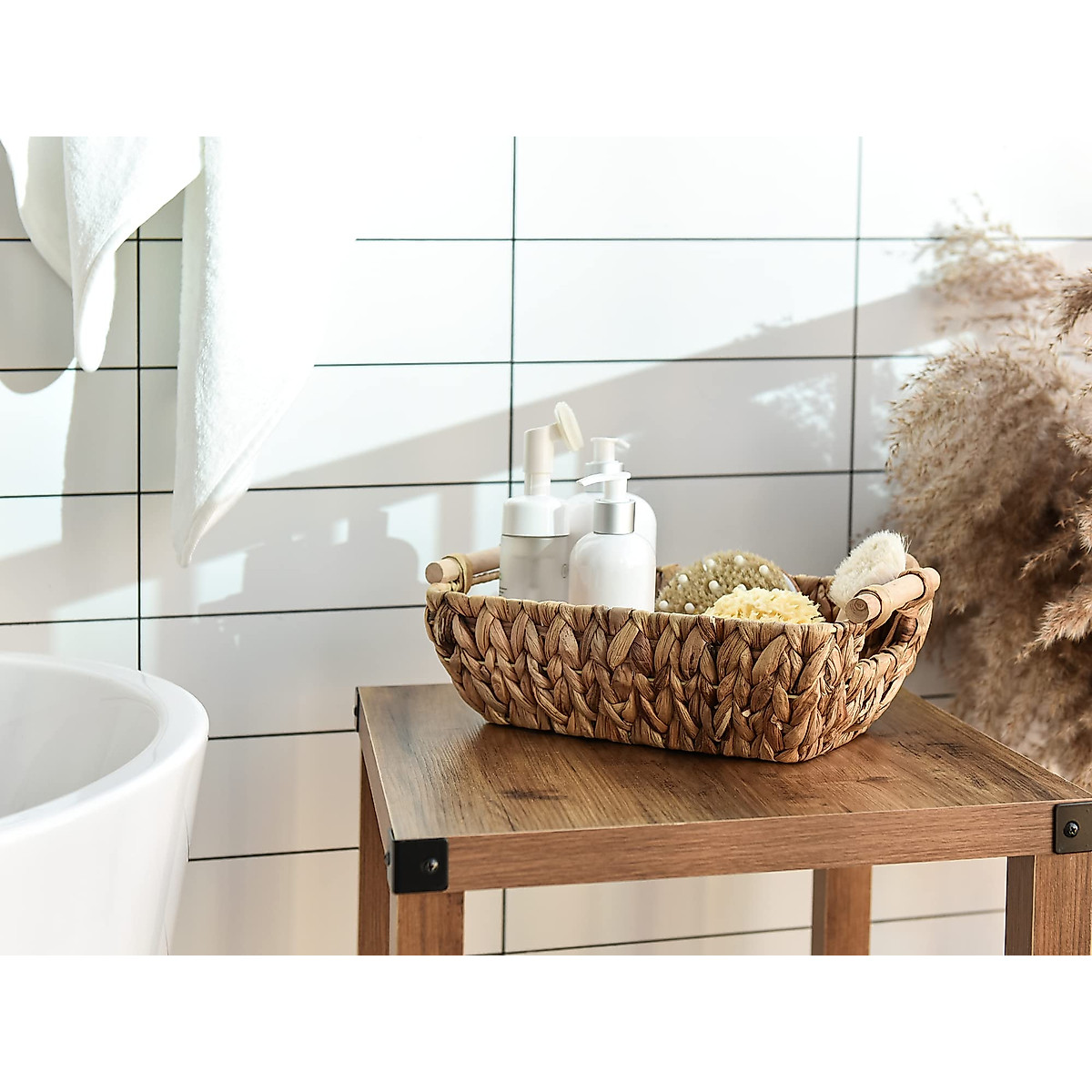 StorageWorks Water Hyacinth Storage Baskets