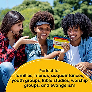 Kulture Games Christian Culture - The Game of Christian Conversations - Fun & Thought Provoking Conversation Starters About God, Christianity & Life – Christian Cards for Bible Study or Youth Groups