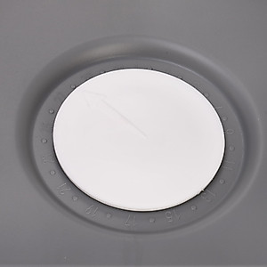 Goaste Laundry Pod Container with Slide Lid, 15 Inch Laundry Powder Holder with Measuring Cup, Large Capacity Laundry Detergent Storage Box for Organization (Fits 2 Bottles of Detergent, 120-150 Pods)