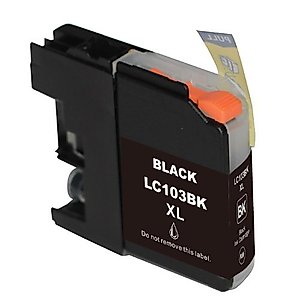 HI-VISION HI-YIELDS Single Compatible LC-103xl LC103XL Black High Yield Ink Cartridges Replacement for Brother DCP-J152W MFC-J4310DW J4510DW J650DW (1 Black)