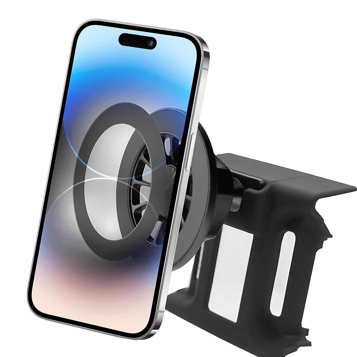 BEHAVE Magnetic Phone Holder for Mazda CX5 2024-2017,360°Adjustable Car Phone Mount fit for Magsafe iPhone,Compatible for iPhone,Android Smartphones