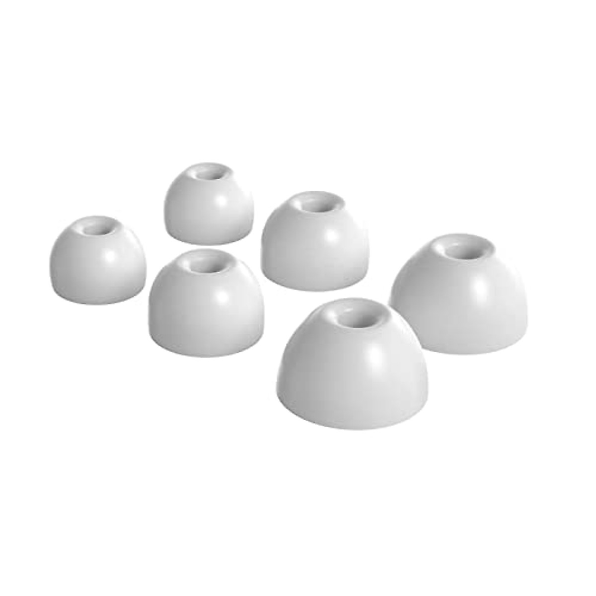 Aquelo 3 Pairs(S/M/L) Earbuds Silicone Ear Tips Replacement for Beats Fit Pro and Beats Studio Buds(Gray&White),beats-fit-pro-eartips