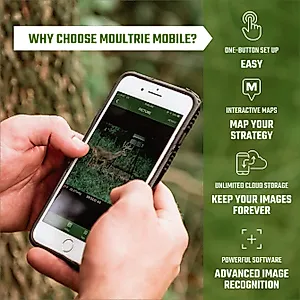 Moultrie Mobile XA-6000 Cellular Trail Camera | AT&T Network, Moultrie Pine Bark (MCG-13479)