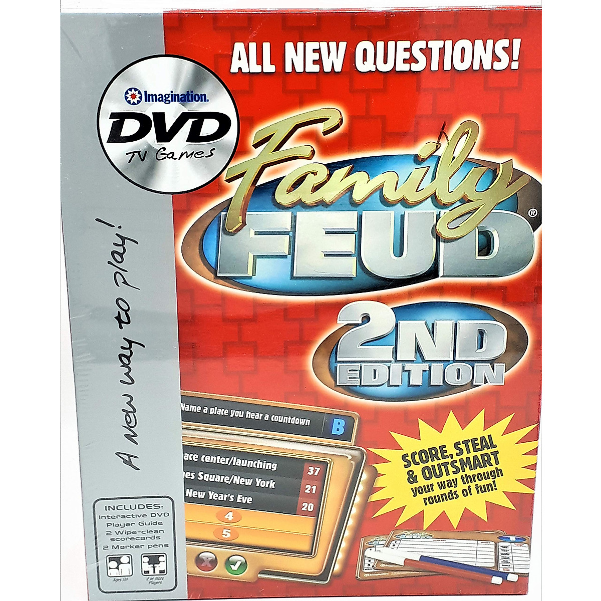 Imagination Entertainment Family Feud 2 Edition DVD Game