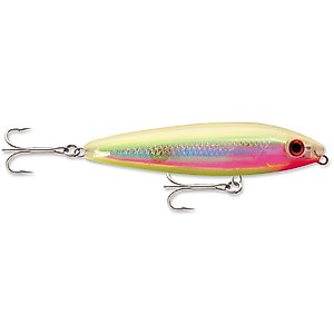 Rapala Saltwater Skitter Walk 11 Fishing Lure (Holographic Bone Chartreuse)
