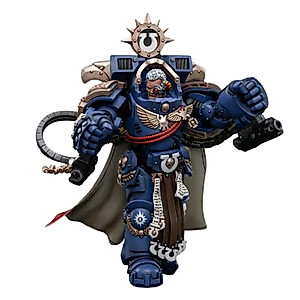 JoyToy 1/18 Warhammer 40,000 Action Figure Ultramarines Chapter Master Marneus Calgar Model
